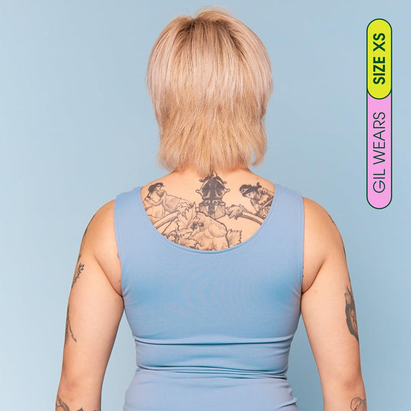 Full-Length Swim Binder Tank – Chest Compression for Swimming ...